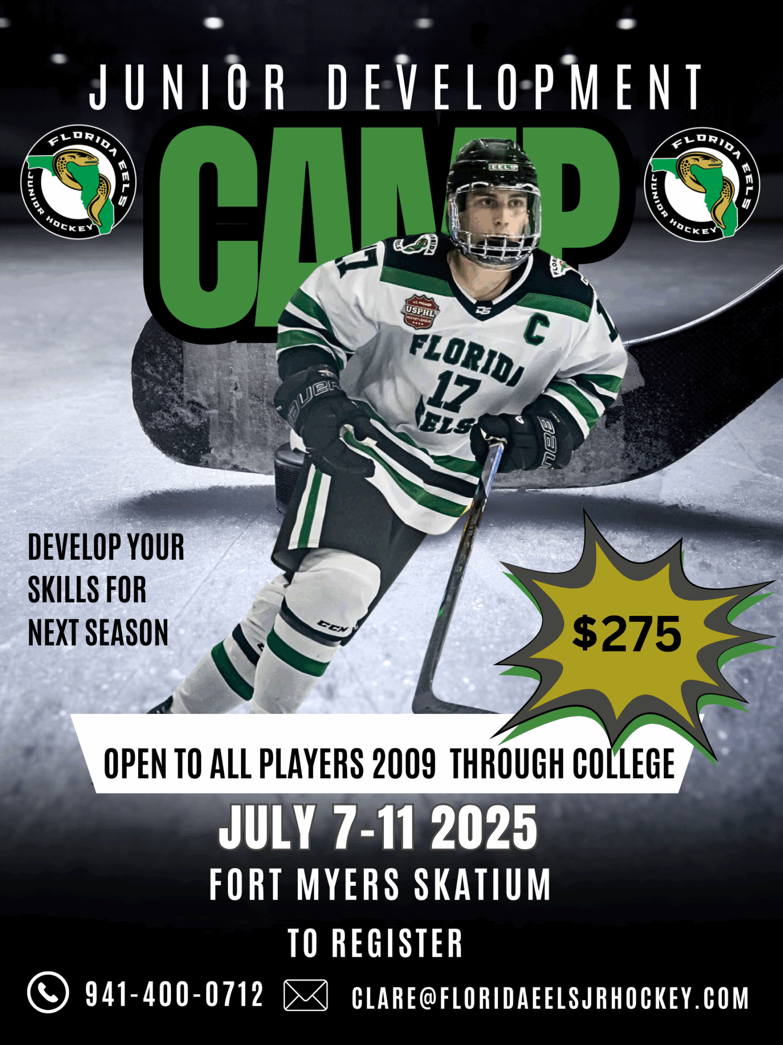 Florida Eels Junior Hockey Program: A Legacy of Excellence and ...