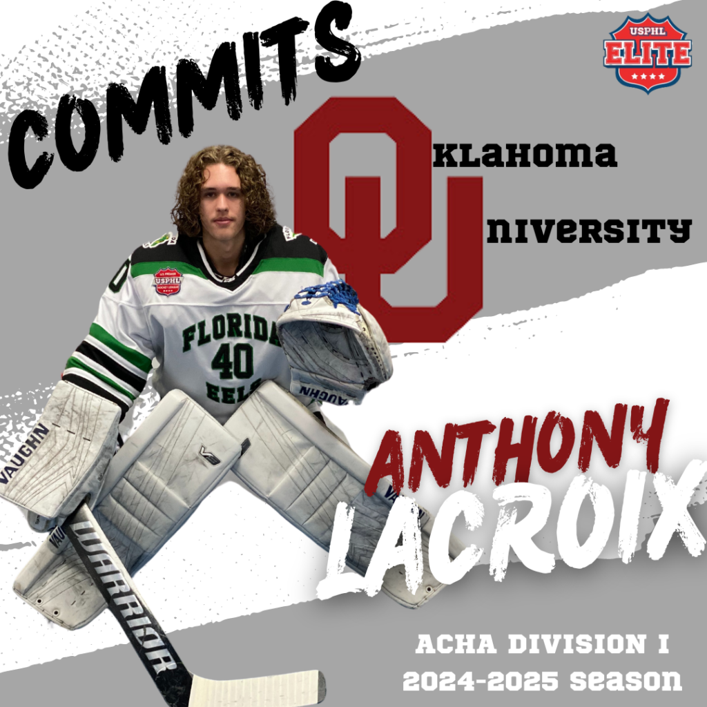 LaCroix Commits to Oklahoma University Sooners: ACHA Division I for ...