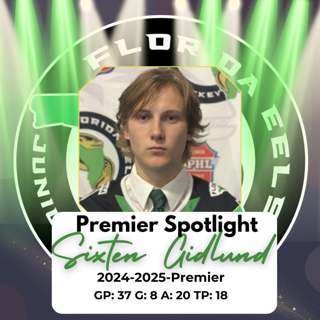 Florida Eels Spotlight: Gidlund and Hoffman – Florida Eels Junior Hockey